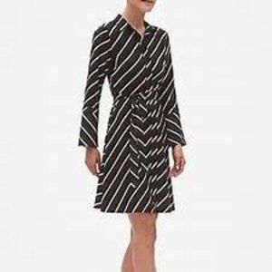 Banana Republic | Dresses | Banana Republic Striped Shirt Dress Size 2 ...